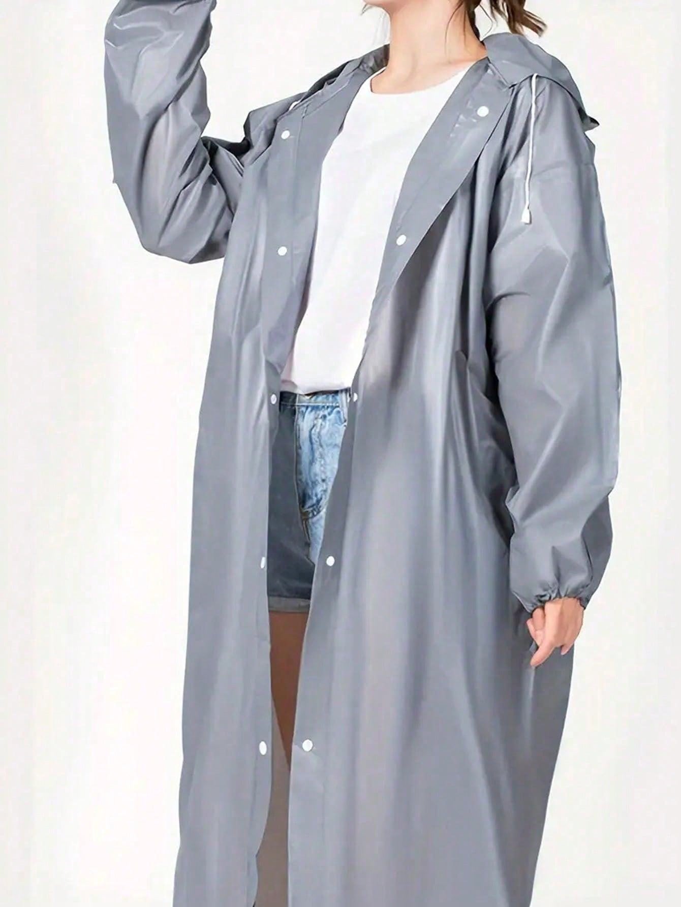 Ultra Lightweight And Reusable Raincoat: Adult Mini Portable Packaging ...