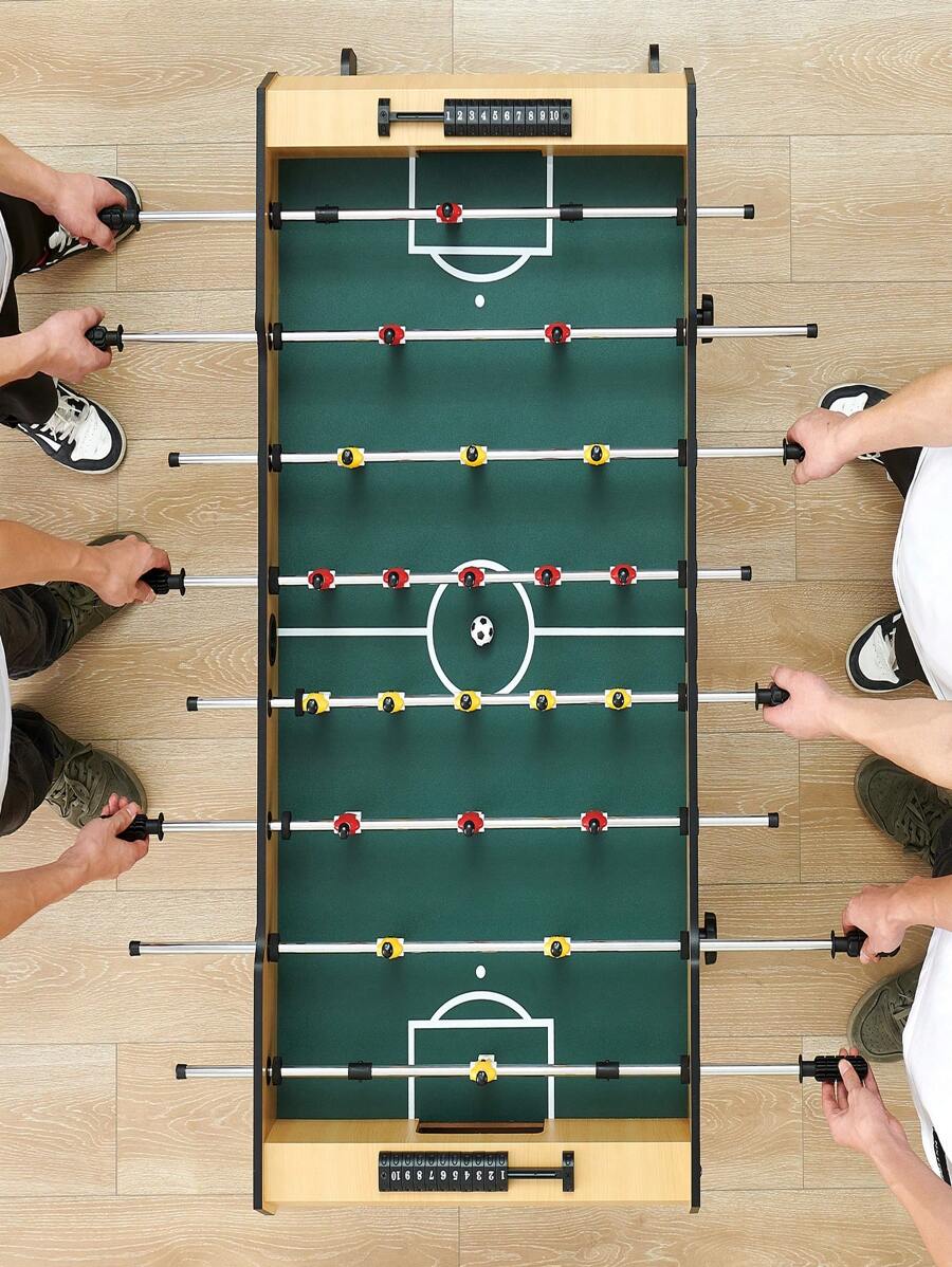 48 Inch Foldable Foosball Table Game Room Size, Soccer Table Game for ...