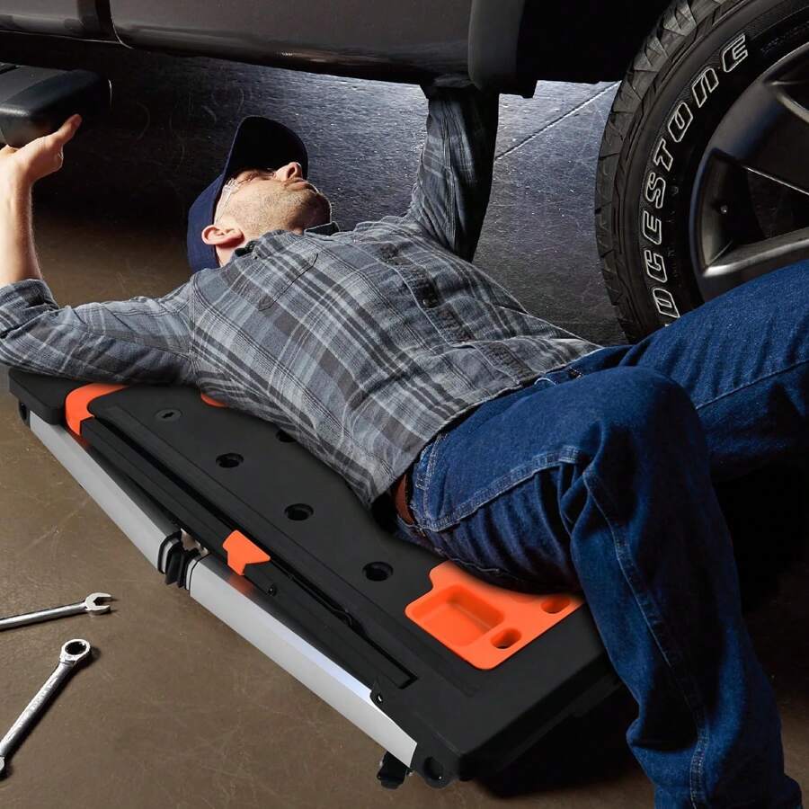 7 in 1 Folding Workbench with Wheels, Multipurpose Heavy Duty Workbench ...