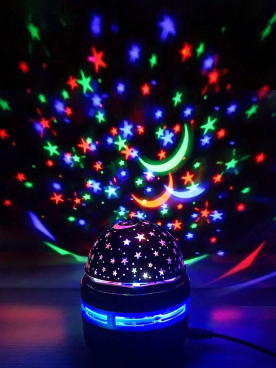1pc Led Night Light Sky Projector Usb-Powered Starry Projection Lamp ...