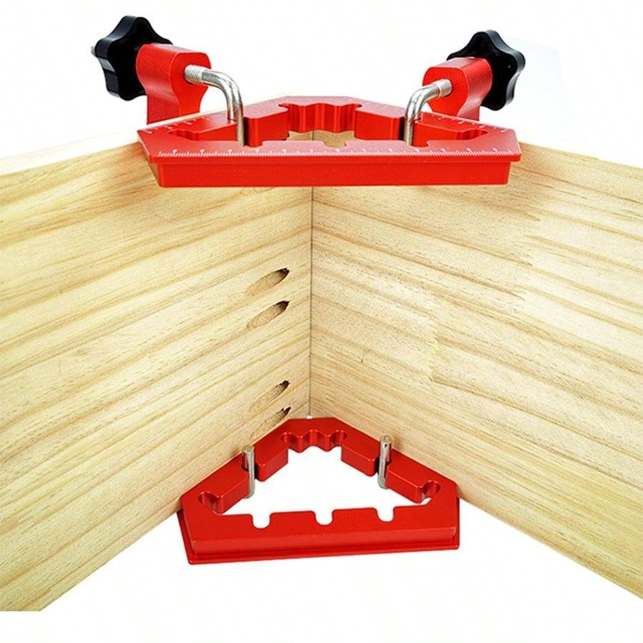 2pcs Woodworking Right Angle Ruler, 90° Positioning Block, 45 ...