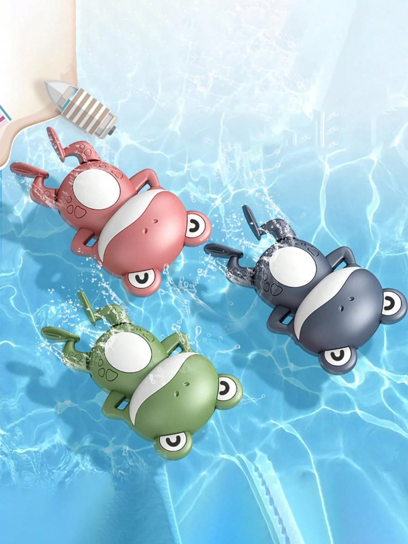 1 Children'S Educational Color-Categorized Bathing And Bathing Frog ...