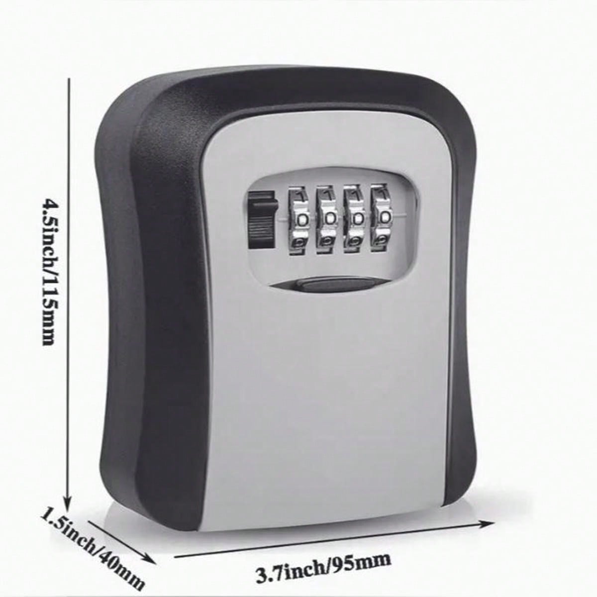 1pc, Key Lock Box For Outside, Portable Combination Lockbox For House Keys And Car Key, Realtor ...