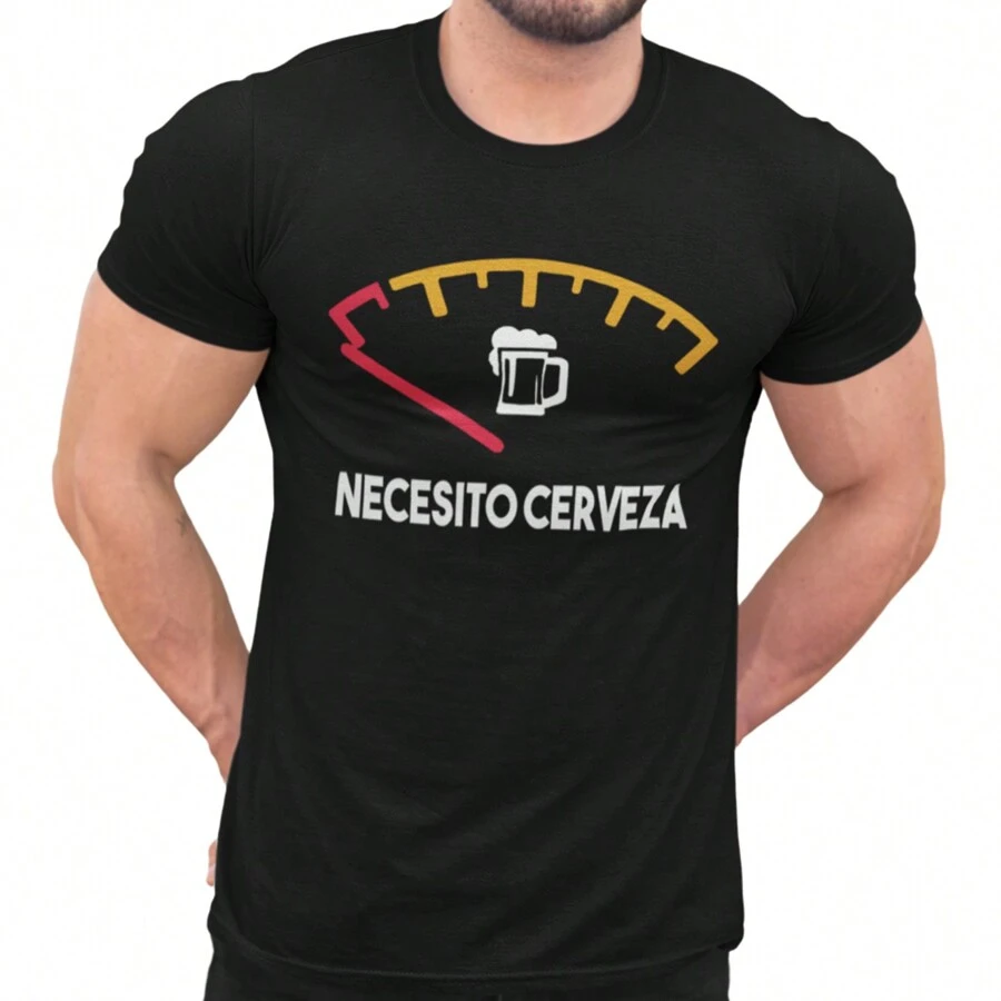Playera Necesito Cerveza Meme Caballero | Moda de Mujer | SHEIN México