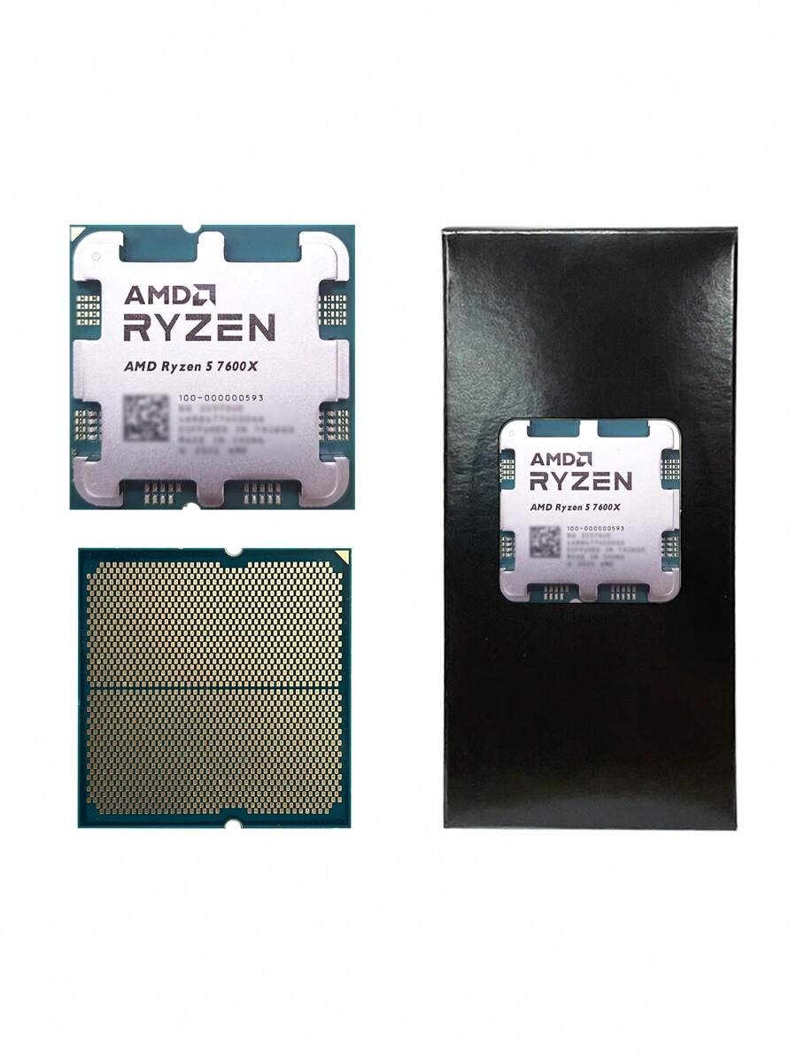 Ryzen 5 7600x 4 7ghz Base Clock 6 Core 12 Thread Desktop Processor Cpu Am5 Socket Integrated