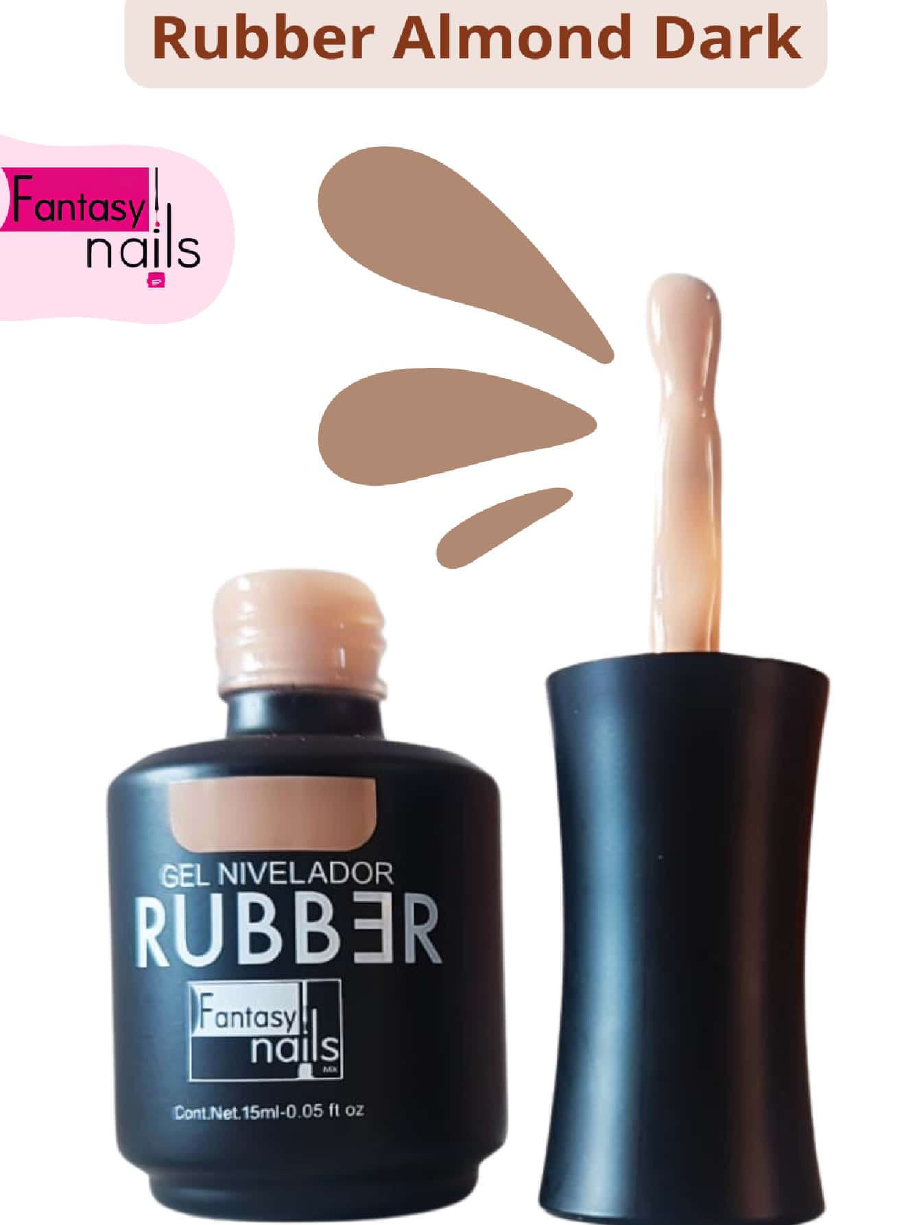 1 Pieza - 15ml Rubber Rose Traslucido , Rubber Rojo , Rubber Piel ...