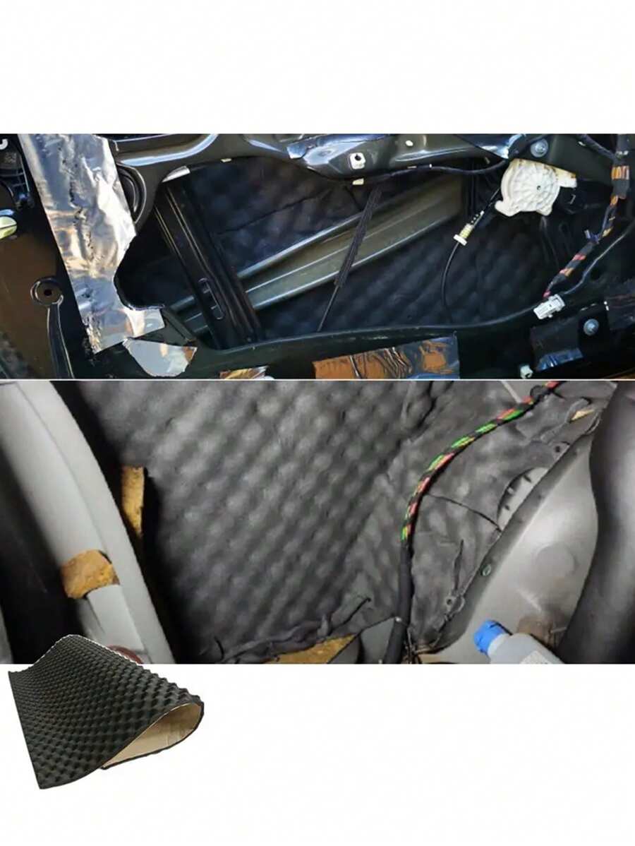 1pcs 50cm*100cm car soundproofing pad, car hood soundproofing pad ...
