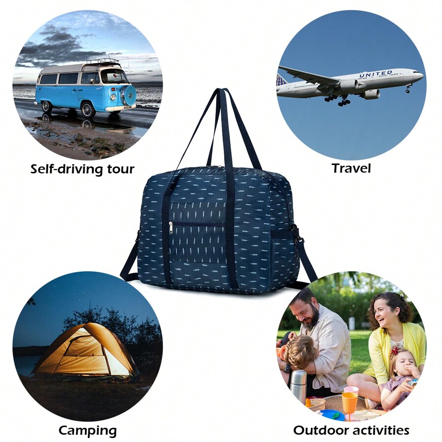 Bolsa de cabine 40x20x25 Bolsa de viagem dobrável Bolsa de viagem ...