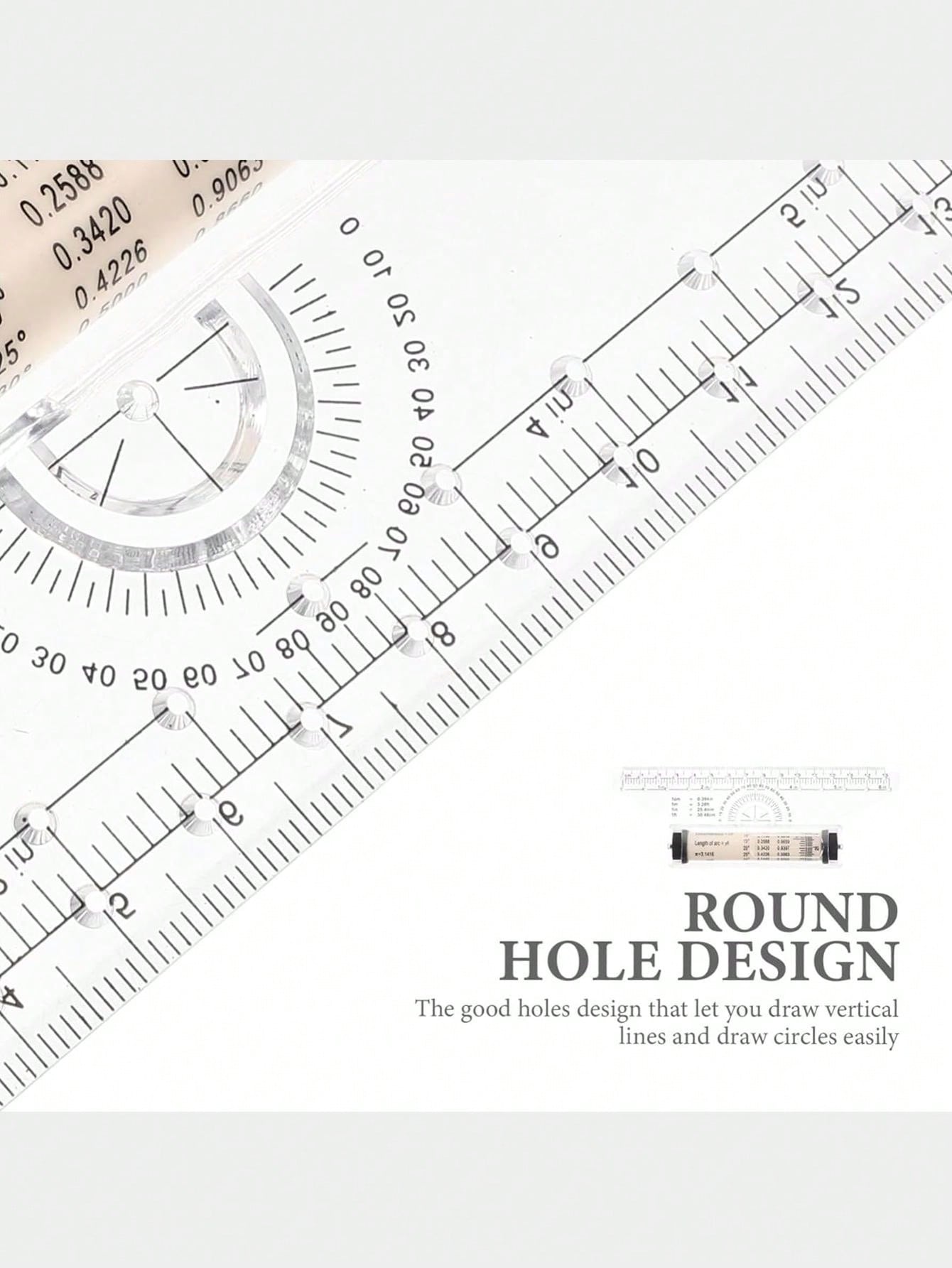 Balance Ruler Multi- Rolling Ruler for Drawing multitools Drawing ...