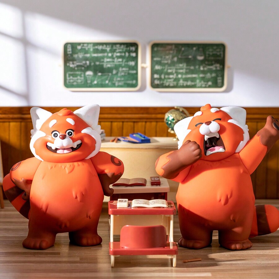 Miniso Disney Pixar Red Series Ornaments - Yawning Red Panda (US ...
