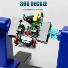 Wide 30CM 360° Rotation Adjustable Circuit Board Holder Motherboard Pcb ...