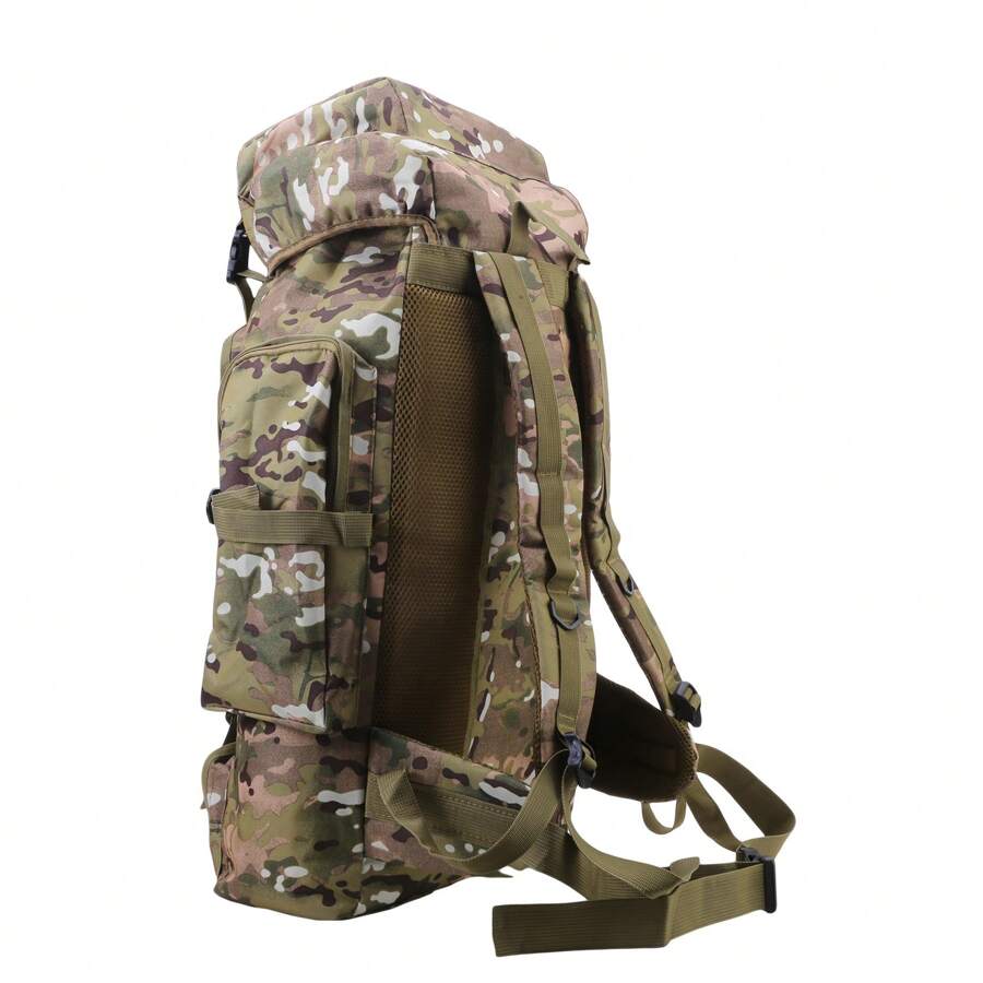 1PC 80L Waterproof Camo Backpack Hiking Camping Backpack Travel ...