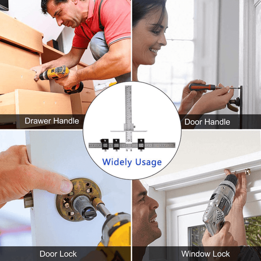 Woodworking Vertical Locator Straight Hole Punch Locator Woodworking ...