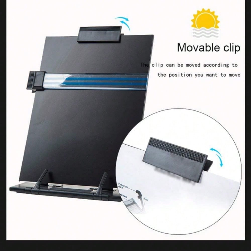 Metal Reading Stand, Adjustable Reading Stand In Black | SHEIN UK