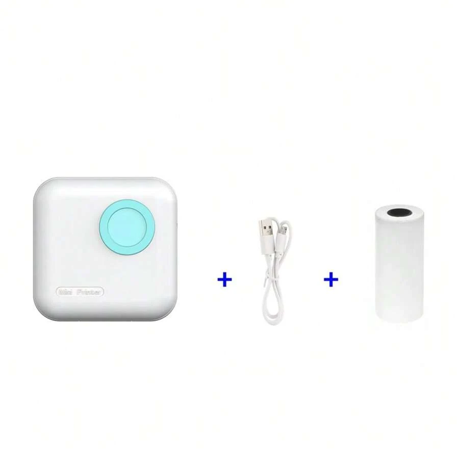 A Set Of Green New M2 Mini Printer, Small Portable Printer, Wrong ...