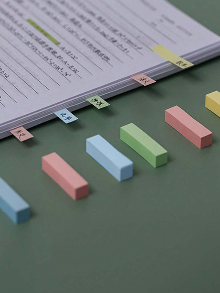 1 Box Of 800pcs Mini Portable Sticky Notes With Storage Box, Suitable ...