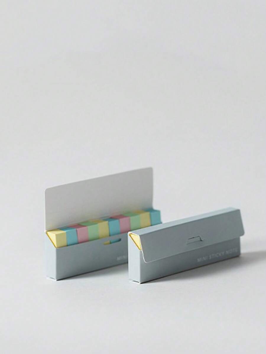 1 Box Of 800pcs Mini Portable Sticky Notes With Storage Box, Suitable ...