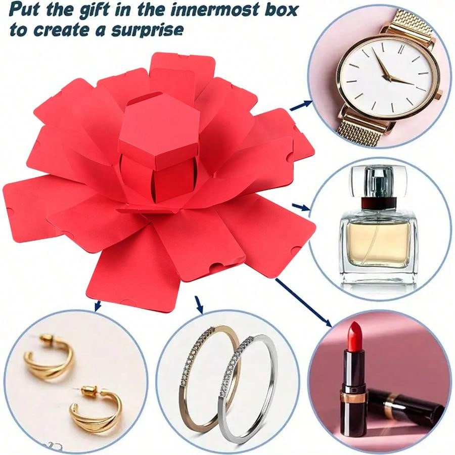 Explosion Box Set, Diy Photo Album Box, Surprise Love Box For Couples ...