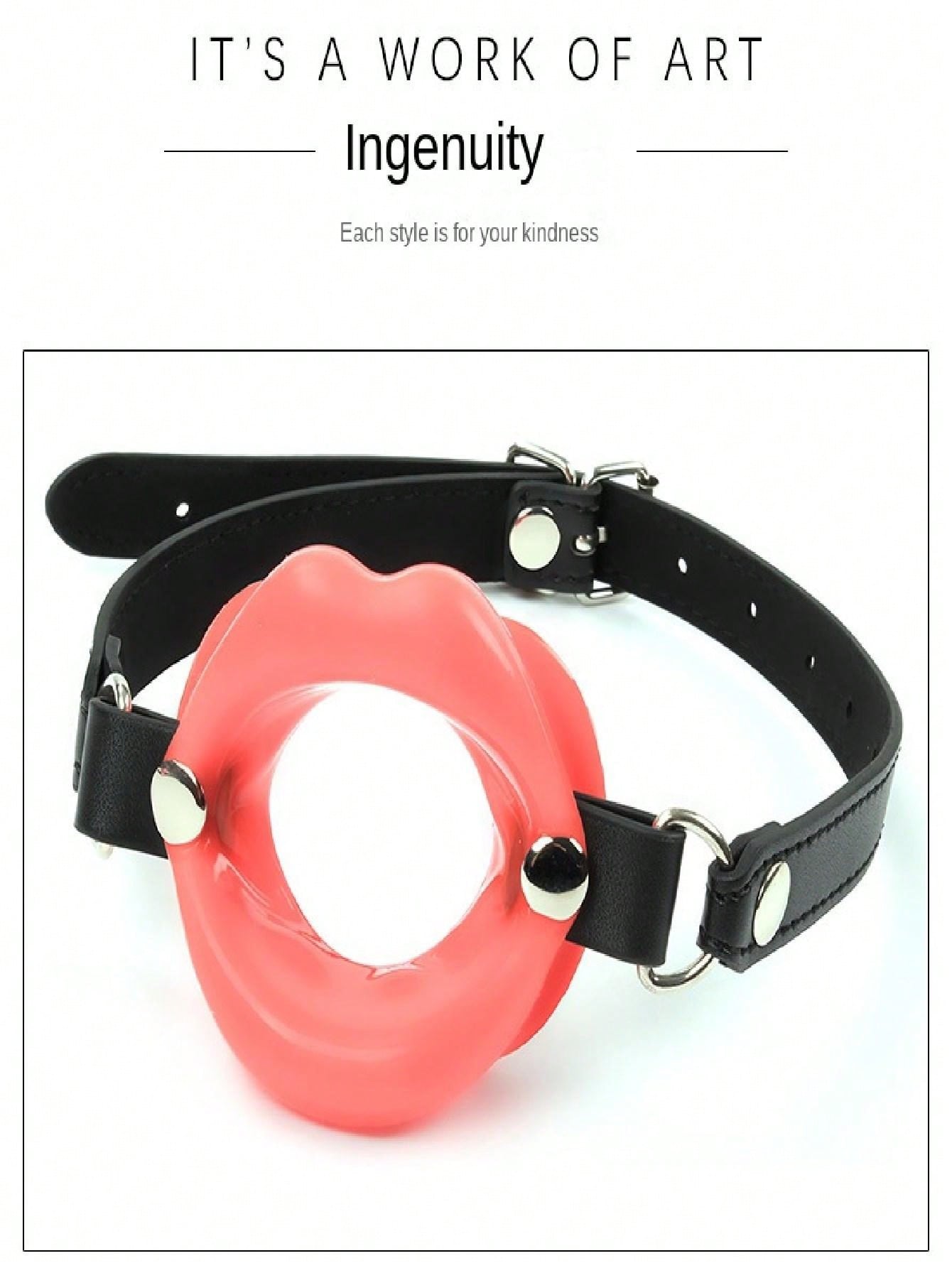 1pc sm alternative toy mouth flail mouth female silicone lip mouth plug ...