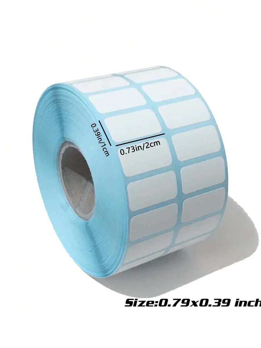 6000pcs/2 Roll Label Blank Stickers, Handwritten Sticky Notes, Color ...