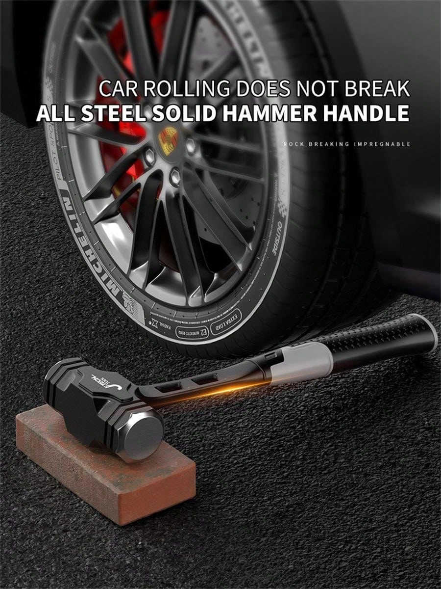 Integrated sledge hammer, heavy octagonal hammer, hammer, iron hammer ...