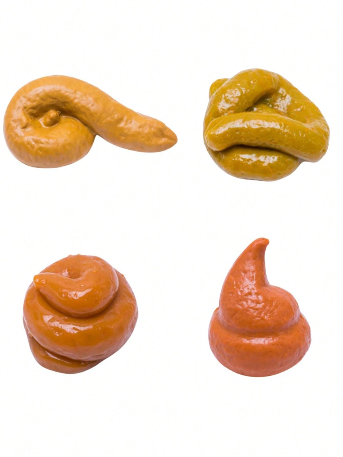 1 Pieza Falso Caca Realista, Juguete Práctico Y De Broma Para El Día De ...