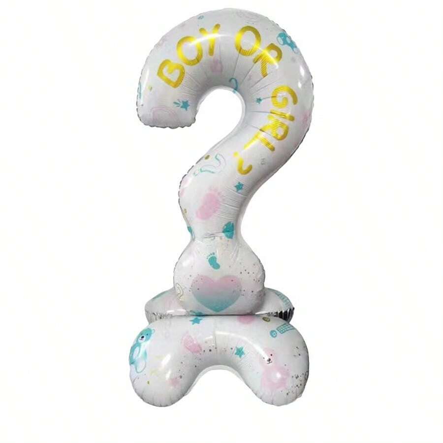 1pc Question Mark Standing Balloon Gender Guessing Question Mark ...