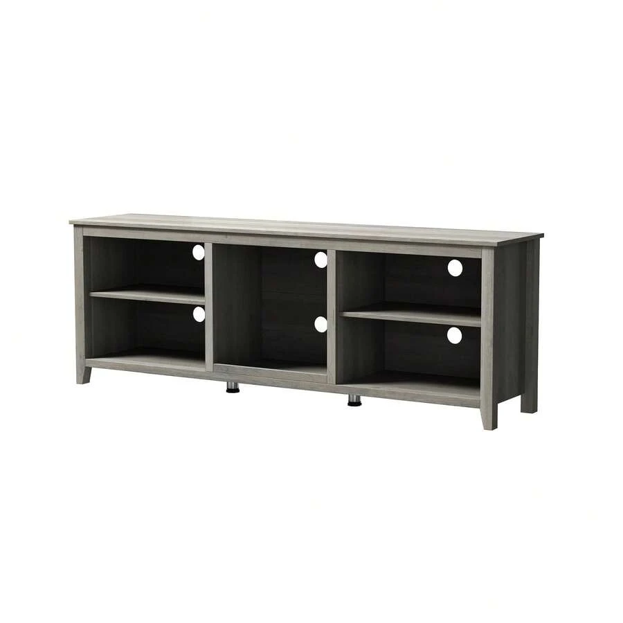 Modern TV Stand For 60 Inch TV, TV Table with Open Shelves, Media ...