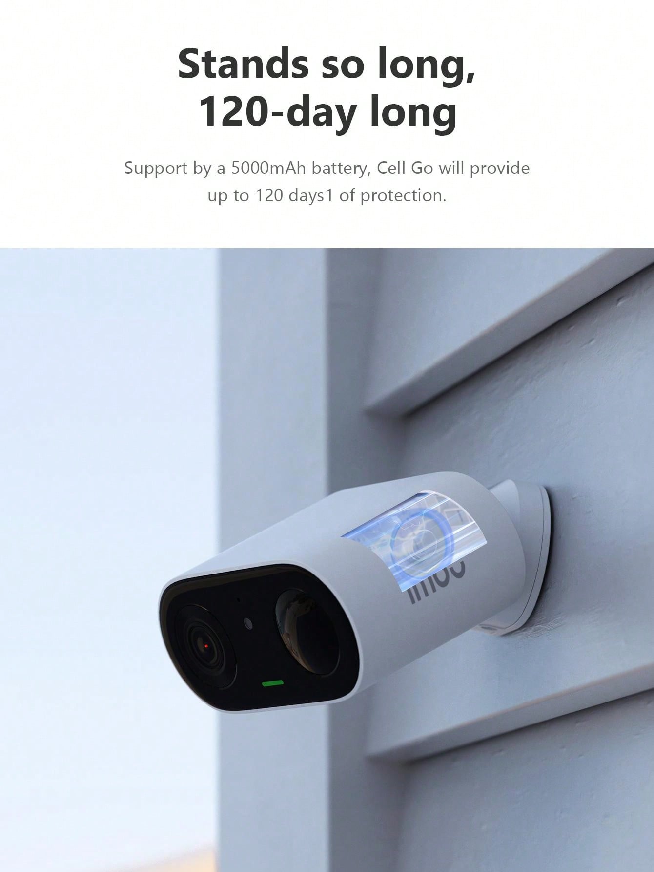 IMOU Cell Go (Kit) With Solar Panel Rechargeable Camera Wi-Fi ...