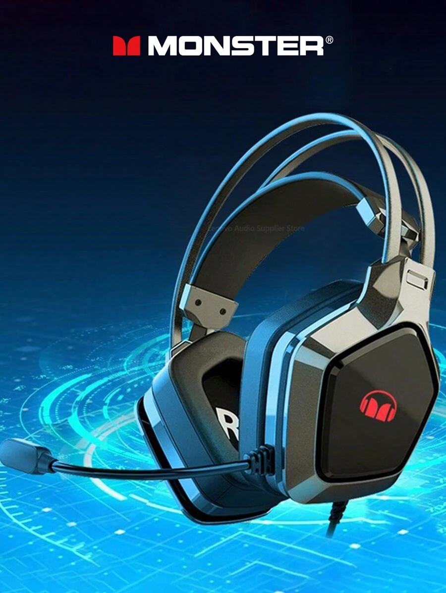 Monster N1s Wired Over-Ear Headphones With Passive Noise Cancelling ...