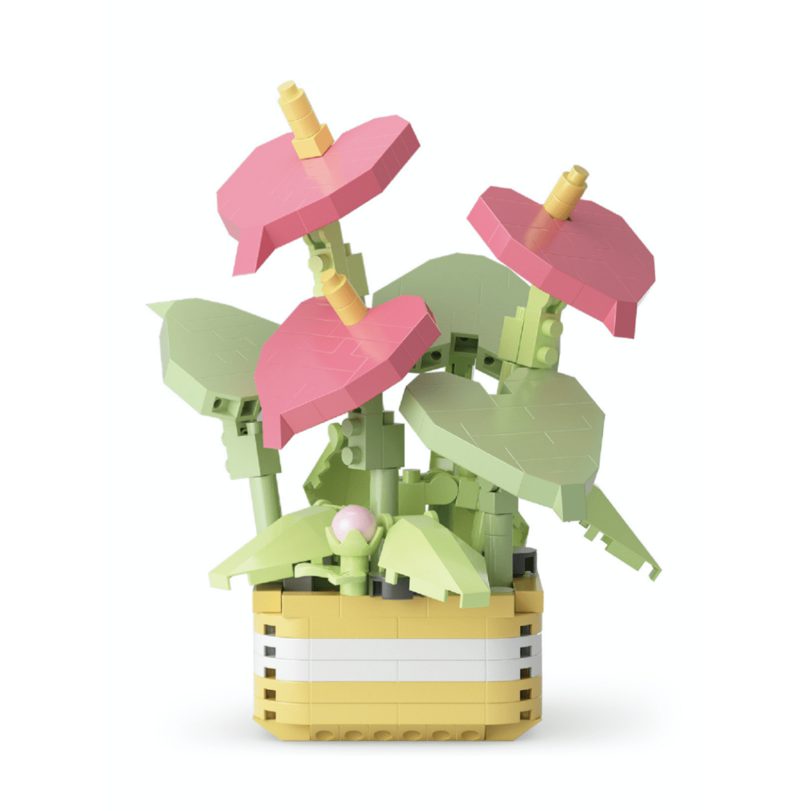 Sheng Xia Guang Nian 1 Set Abs Building Blocks Toy, Mini Landscape ...