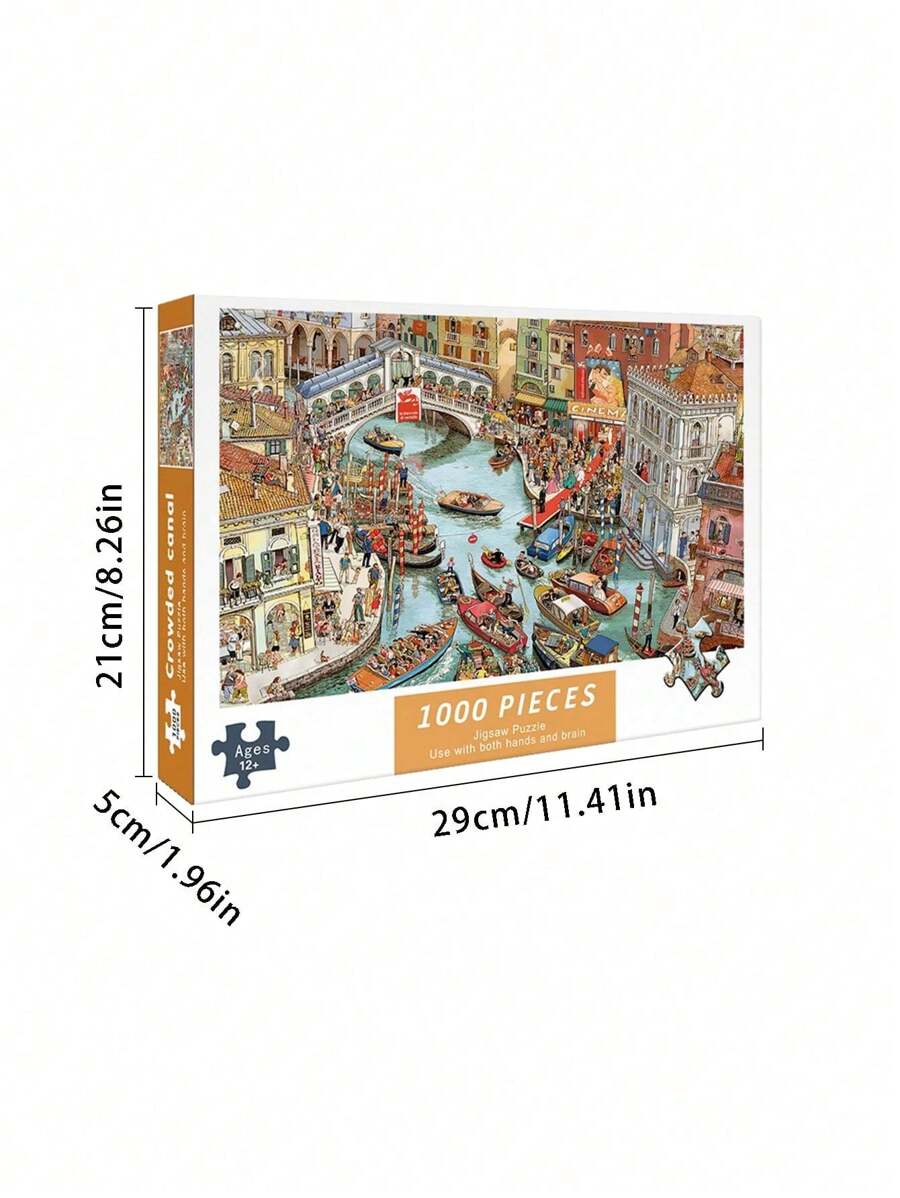 1000 Pieces Puzzle - 1122 Crowded Canal | SHEIN USA