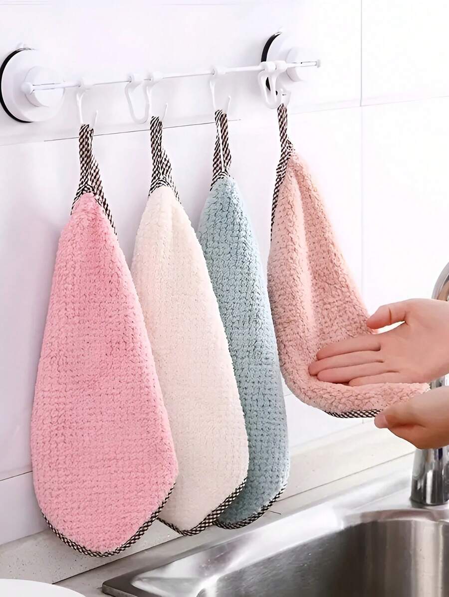 5PC/10PC pineapple grid pattern cloth, hanging cloth, kitchen cleaning ...