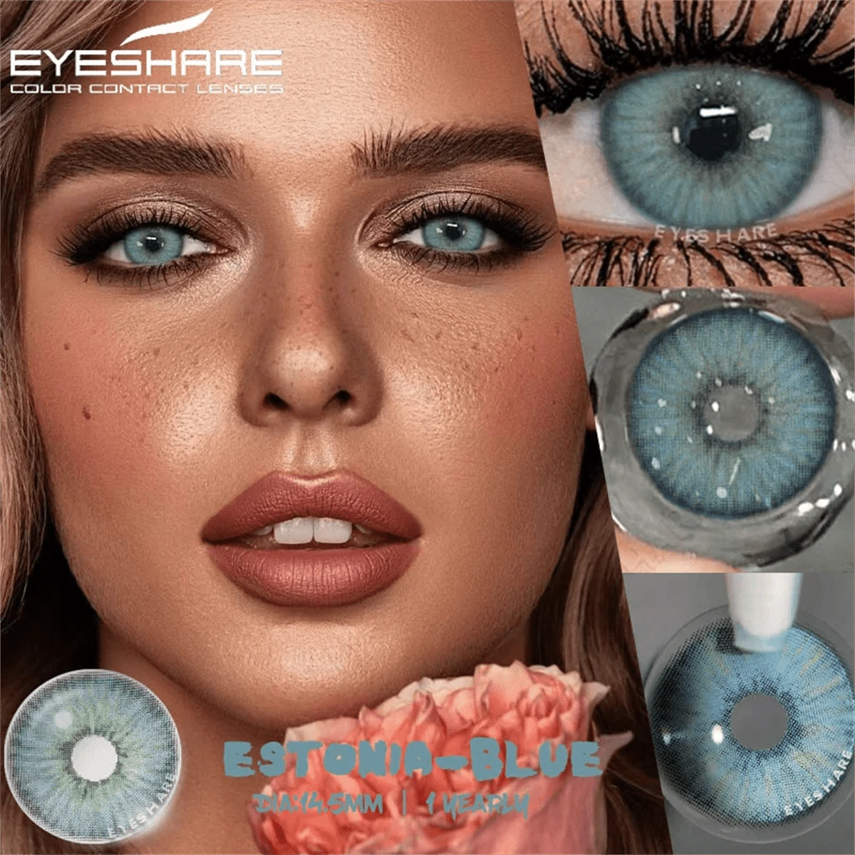 Eyeshare New Color Contact Lens Eye Contact Lenses Natural Look ...