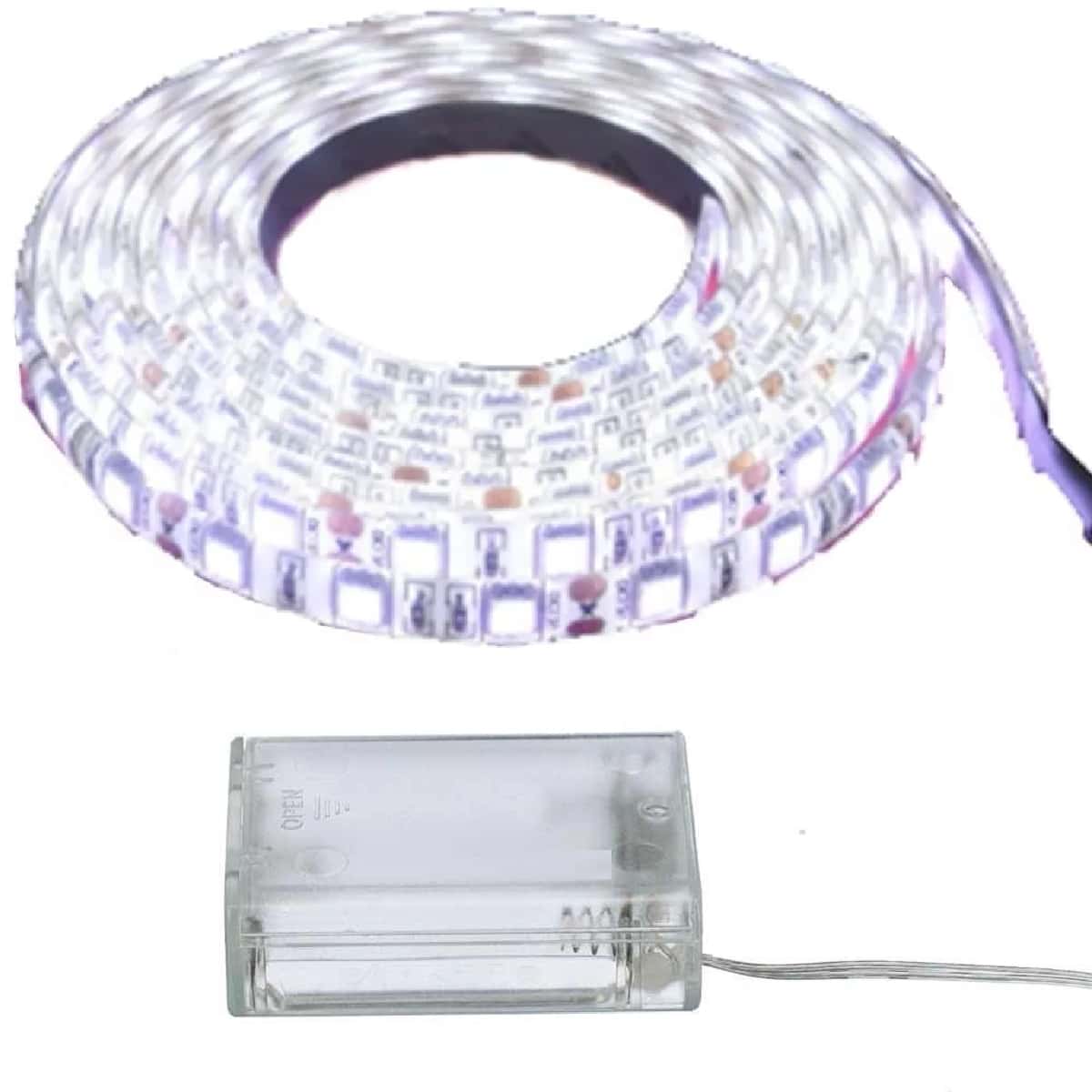 Fita Super Led 2m Metros Branco Quente Frio Sem Fio 120 Leds | SHEIN Brasil