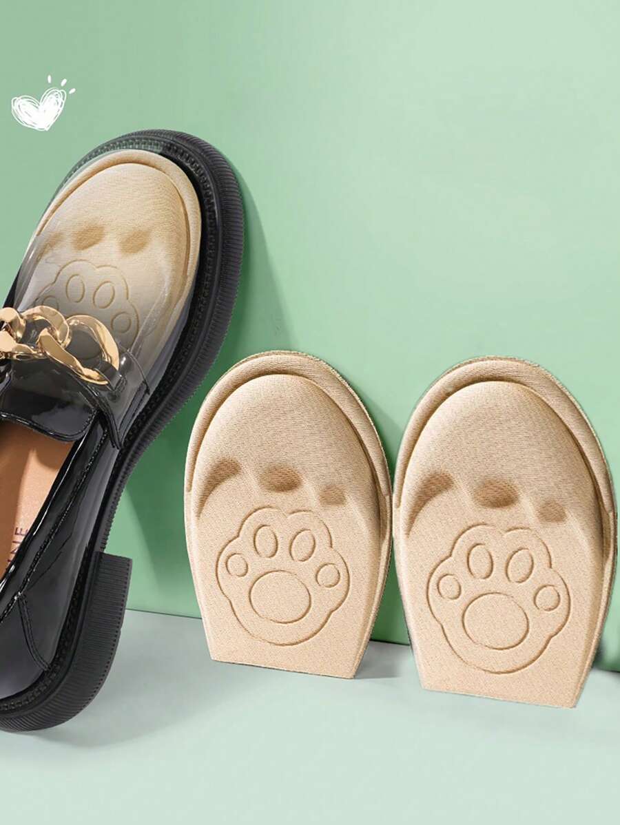 Boots Forefoot Pad, Super Soft Shoe Padding & Anti-slip Half Size Shoe ...