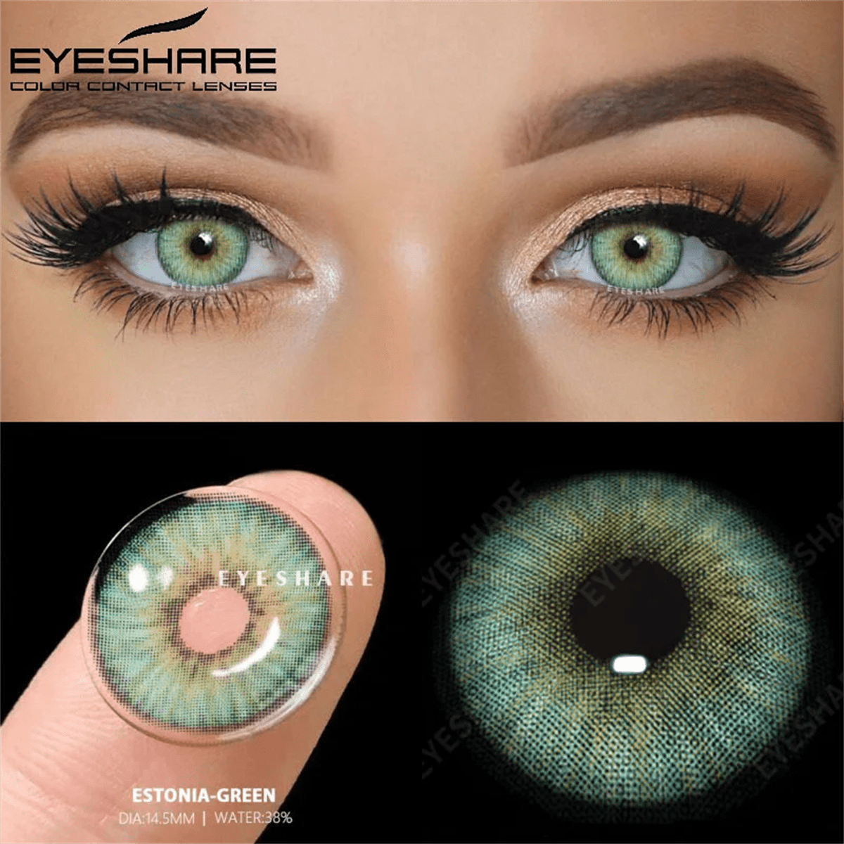Eyeshare New Color Contact Lens Eye Contact Lenses Natural Look ...