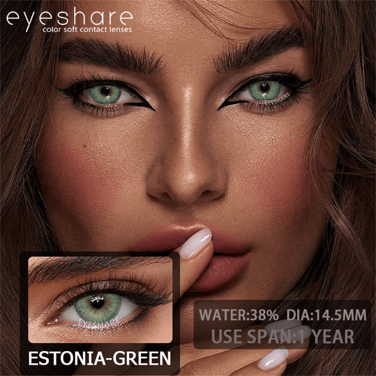 Eyeshare New Color Contact Lens Eye Contact Lenses Natural Look ...