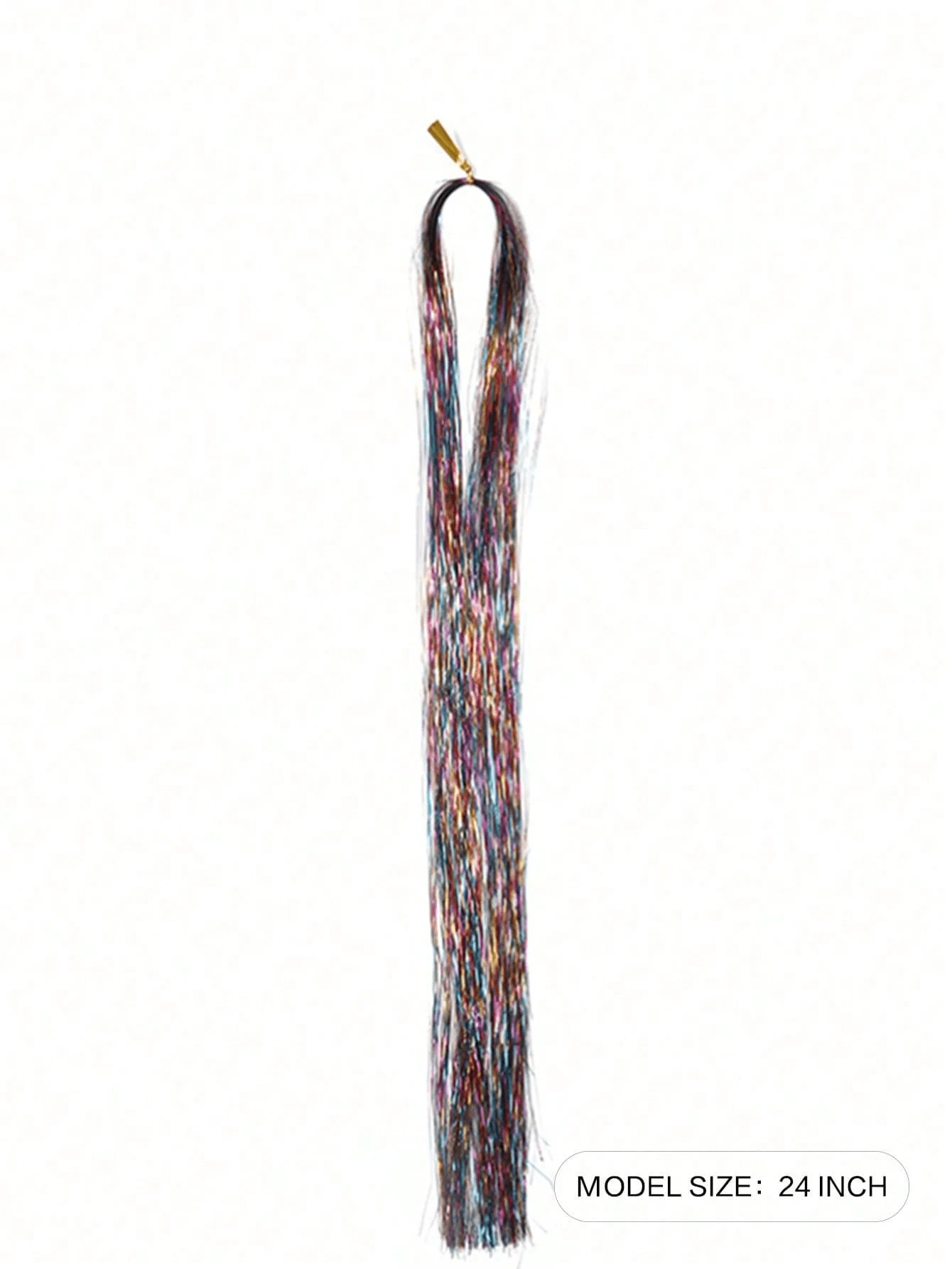 10Pieces Sparkle Shiny Hair Tinsel Hair Extensions Dazzles Glitter ...