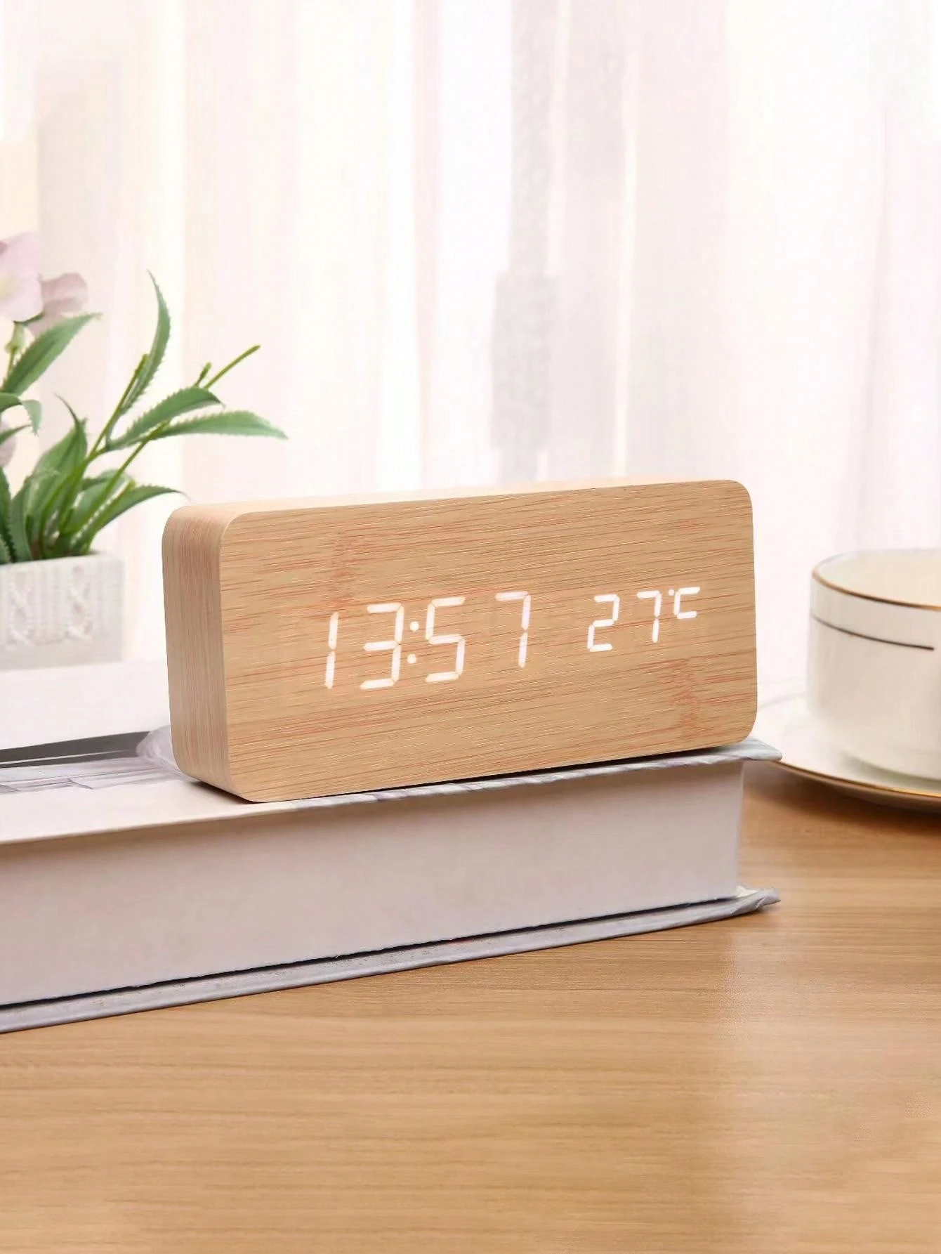 1pc Led Digital Display Multifunctional Alarm Clock/table Clock, Simple ...