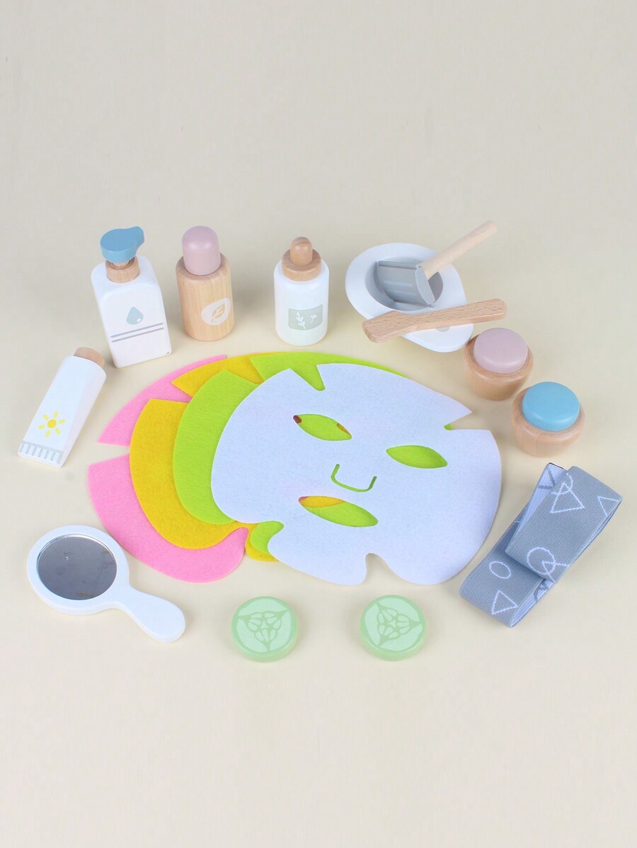 Children's Role Play Set, Little Girl's Vanity Table Makeup Toy Set ...