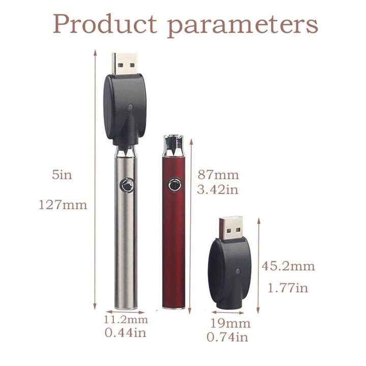 510 Thread Battery Cart Pen Adjustable Voltage Smart Power Pen ...