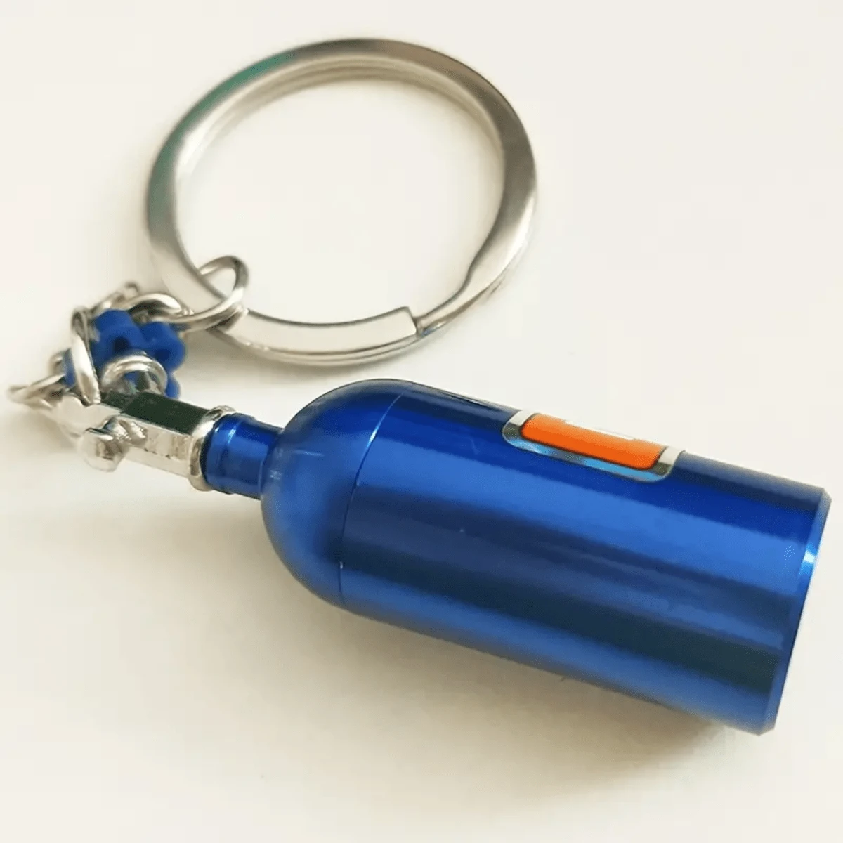 1pc Car Keychain, Nos Nitrous Oxide Bottle Shaped Keychain | SHEIN USA