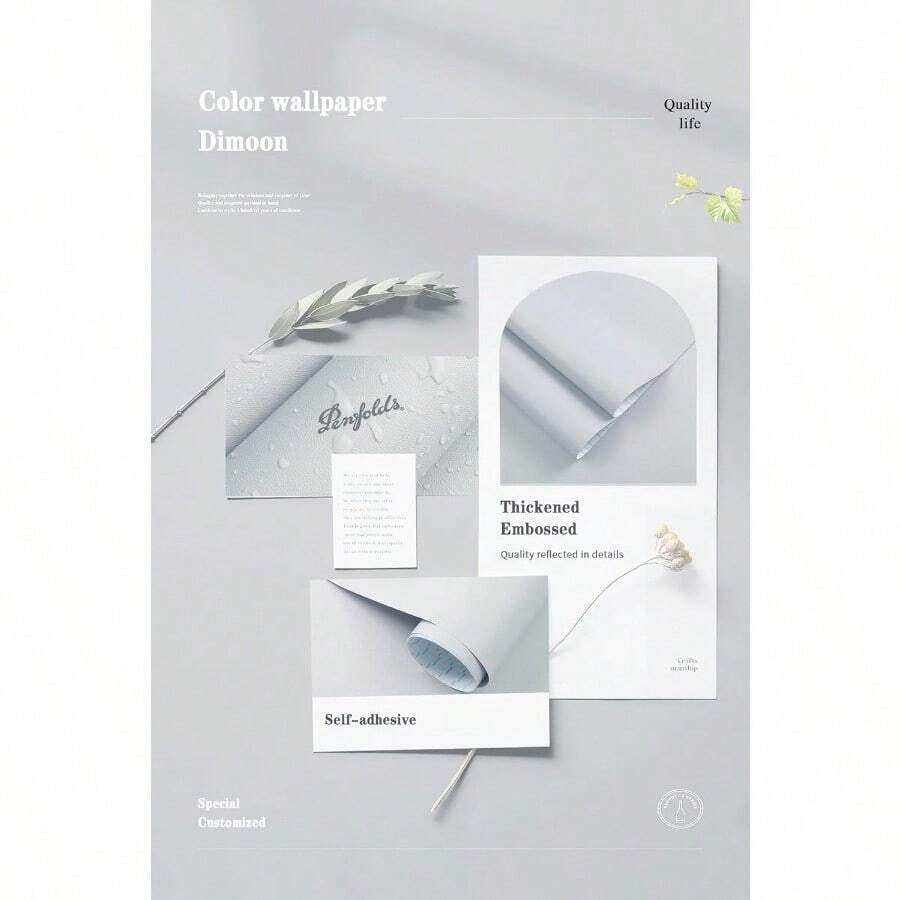 Peel and Stick Wallpaper Waterproof Removable Solid Yellow Contact ...