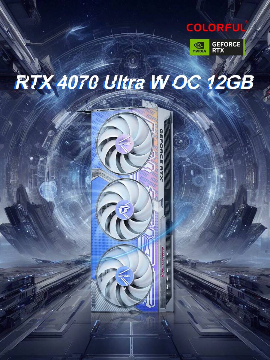 Kleurrijk Serie Geforce RTX 4070 W 12GB Nvidia hoog Beëindigen ...