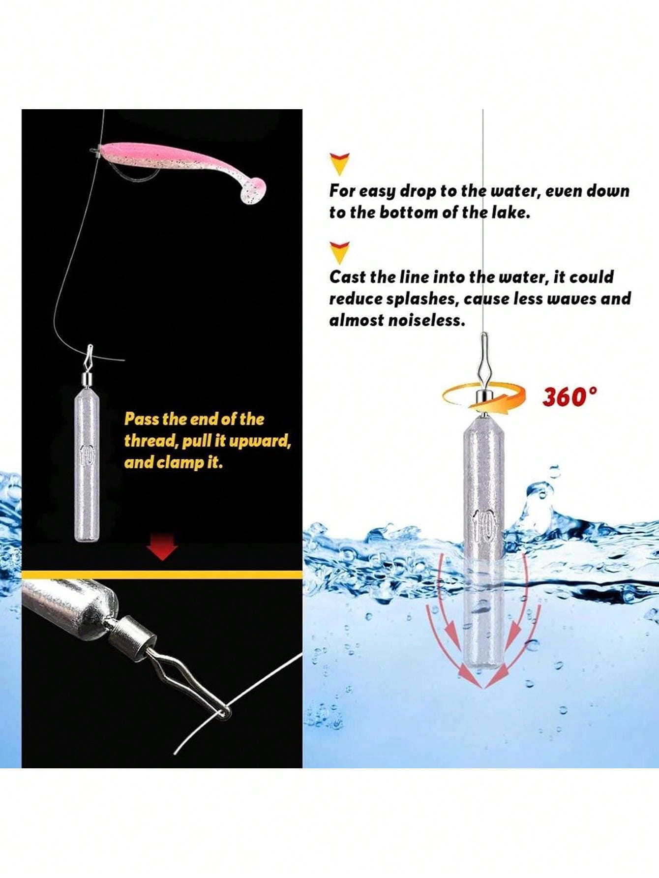 Fishing 10pcs/Lot Drop Shot Fishing Sinkers Carp FIishing Baits Sinker Weight Fishing Tackle ...