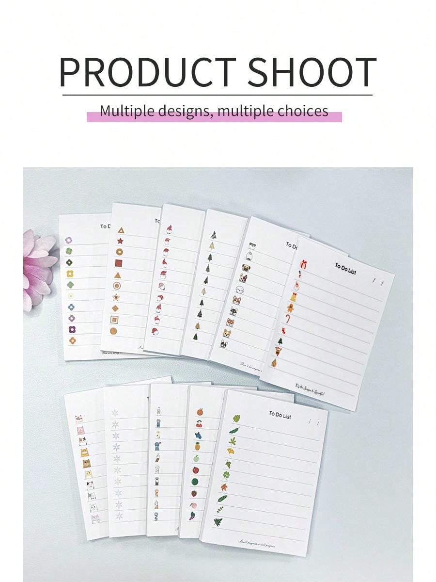 1 Cute Note Pad With Various Pattern Designs That Can Be Used As A Note ...