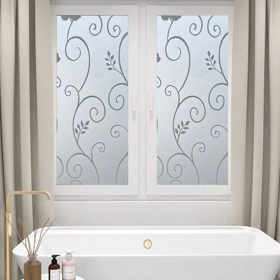 1PC Vine Glass Window Film, Electrostatic Insulation, Laser Window ...