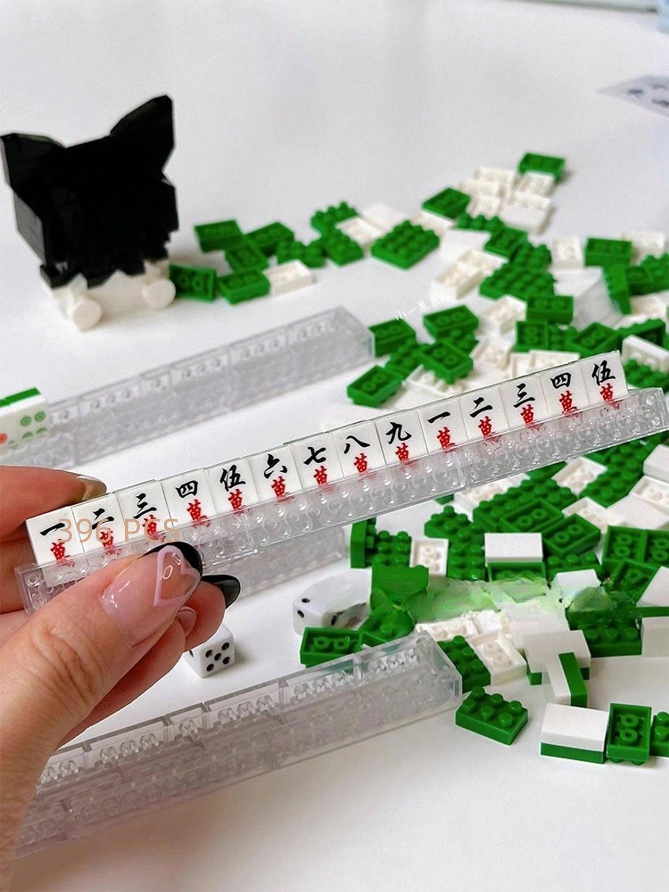 Mini Portable Mahjong Set For Dormitory, Camping, Outdoor, Home ...