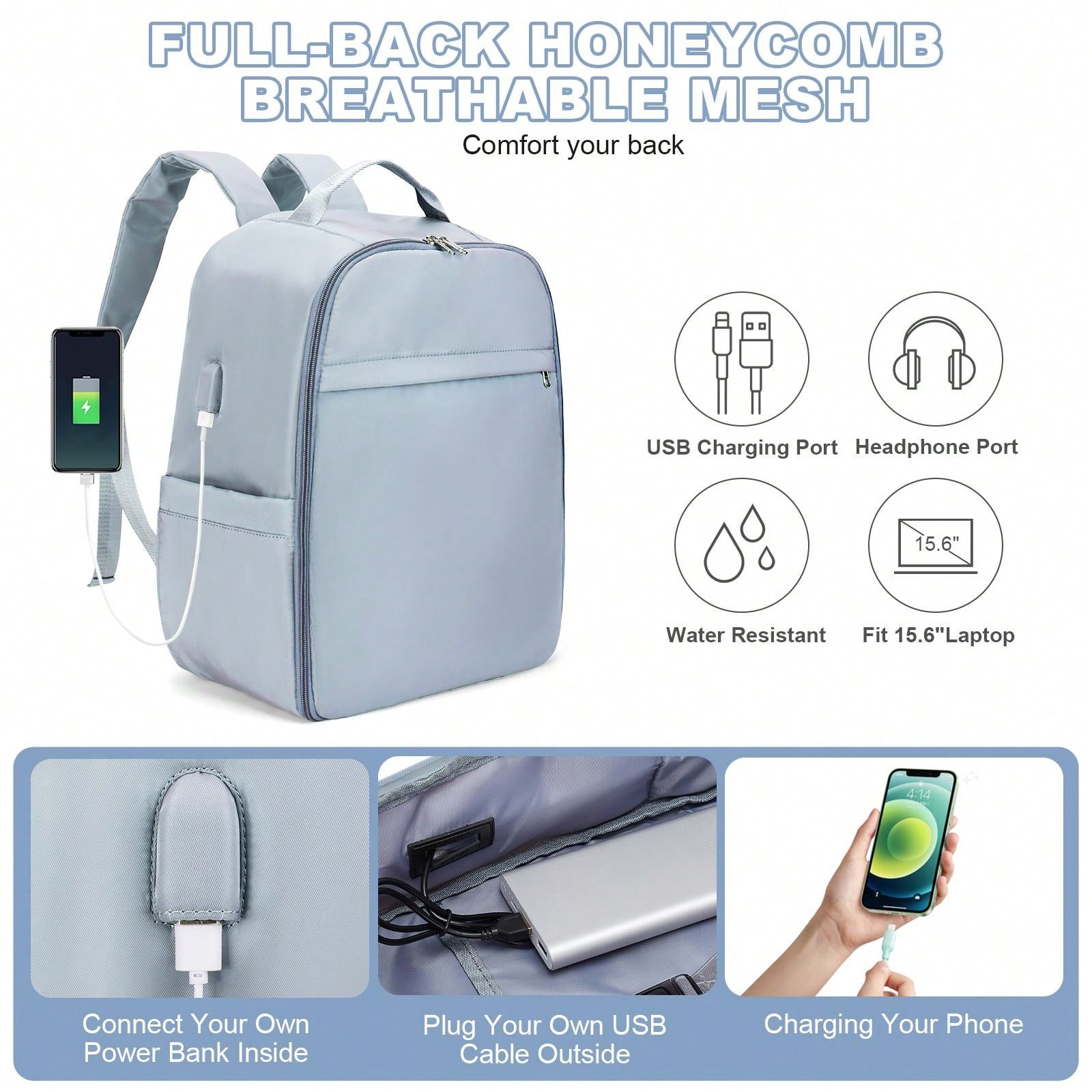 Reis Rugzak Voor vrouwen Handbagage Rugzak Luchtvaartmaatschappij ...